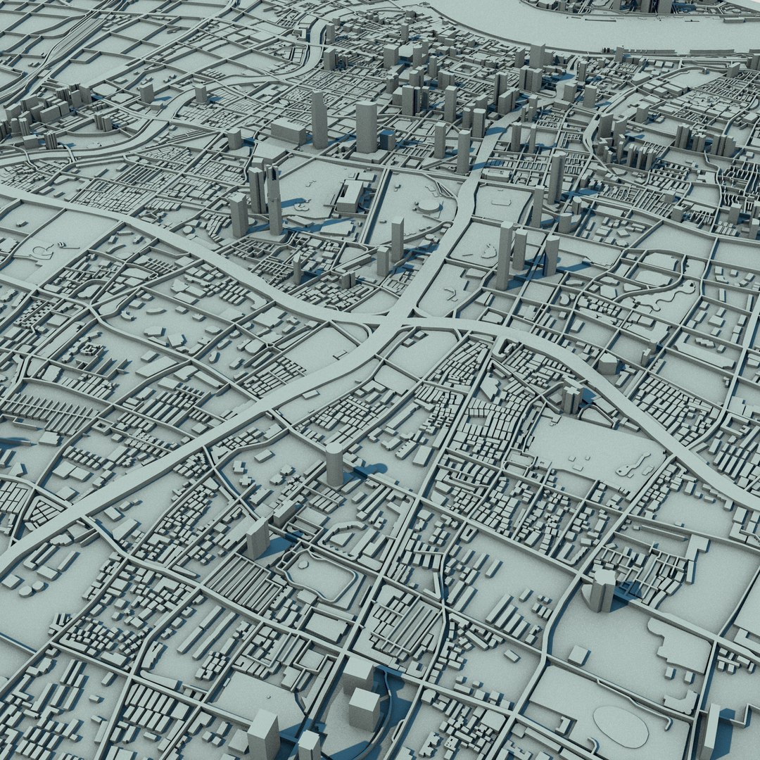 Shanghai City China 3D Model - TurboSquid 2428260