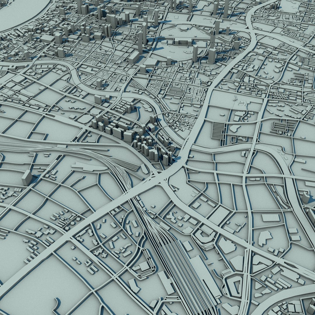 Shanghai City China 3D Model - TurboSquid 2428260