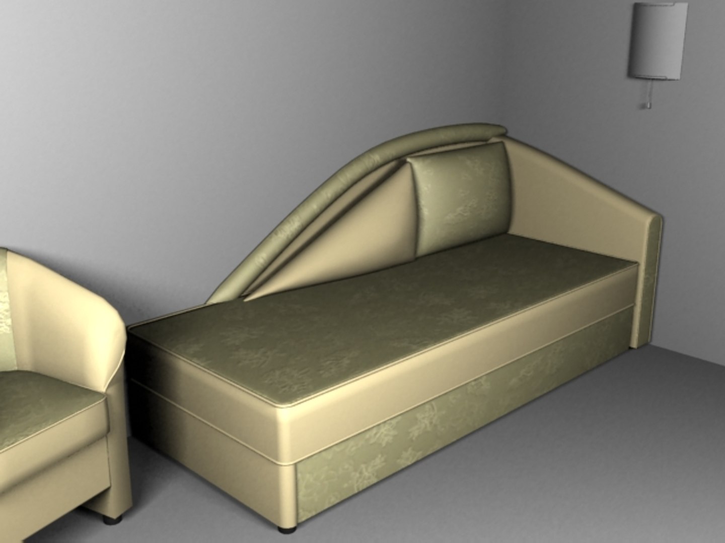 Furniture Sofa-bed 3d Model