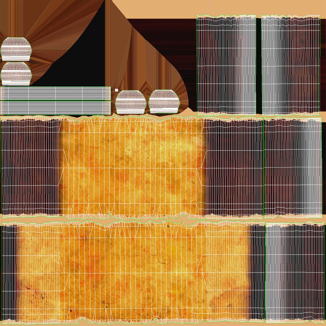 Scroll Open 01 3D Model - TurboSquid 1565792