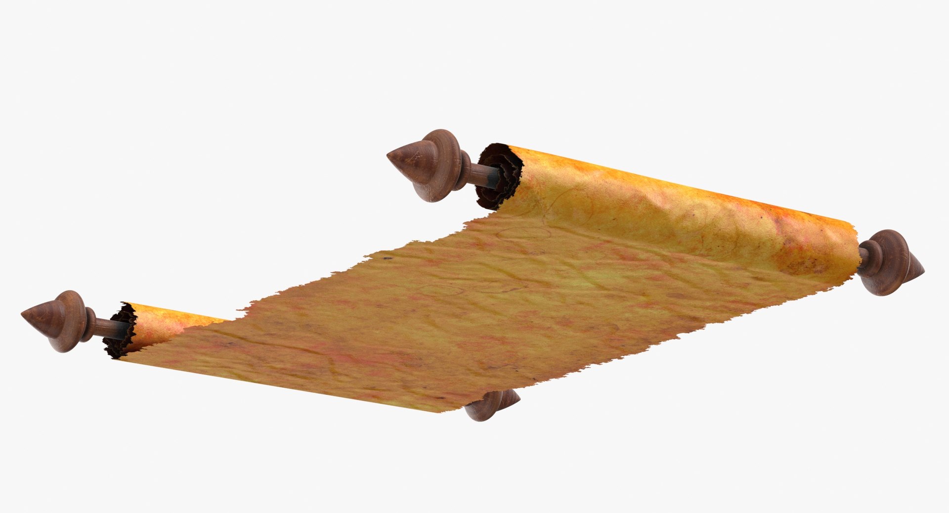 Scroll Open 01 3D Model - TurboSquid 1565792