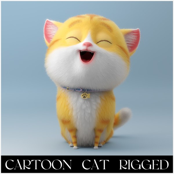 Free Rigged Cat 3D Models for Download | TurboSquid