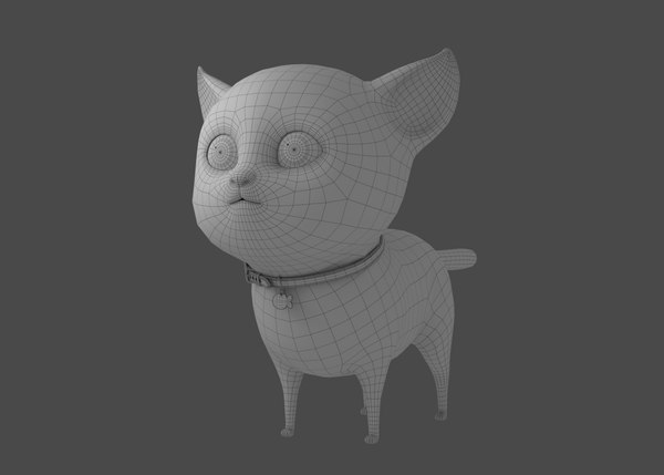 3D cartoon cat rigged model - TurboSquid 1610488