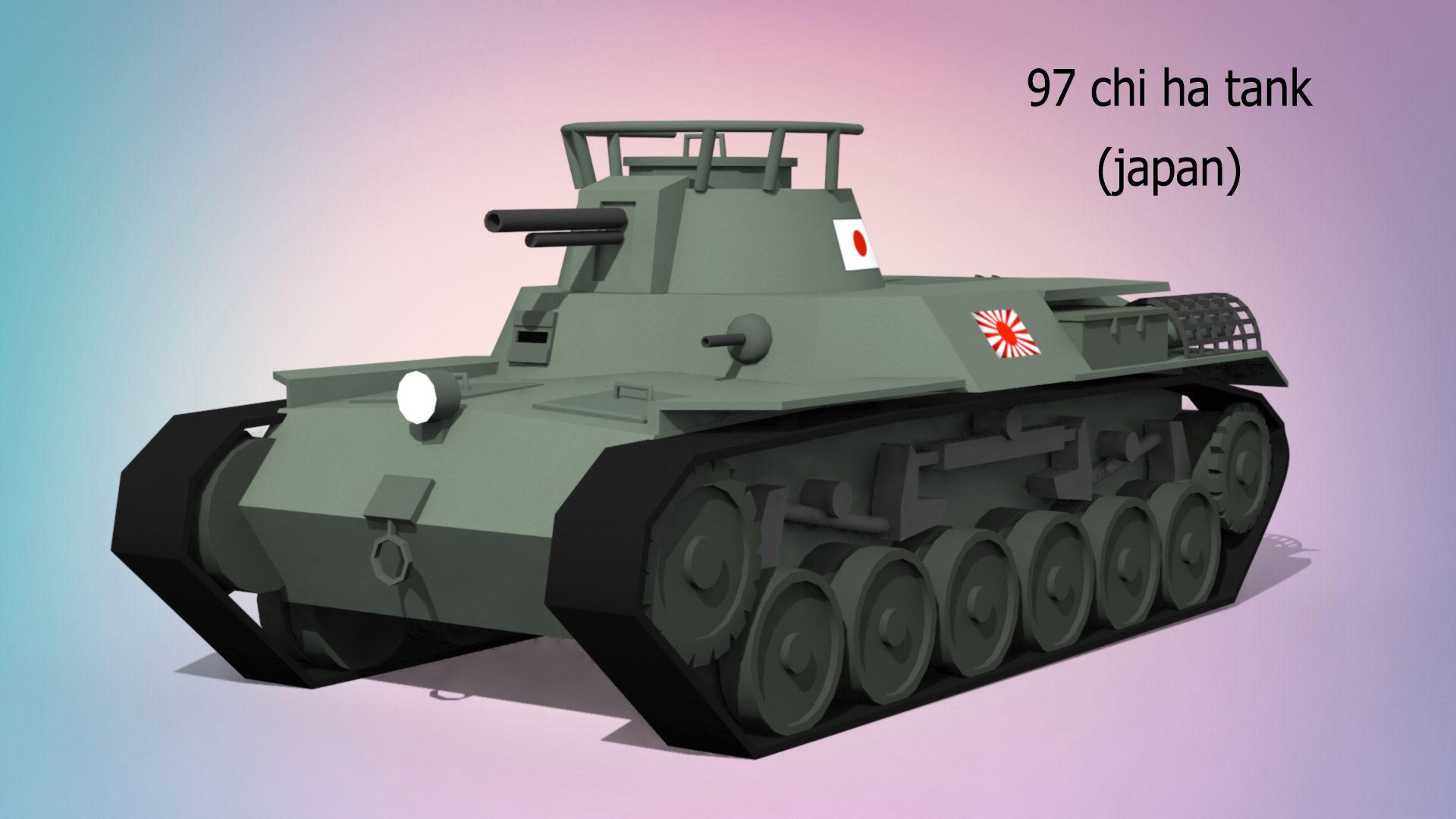 WW2 Cartoon Tank PACK1 3D - TurboSquid 1955255