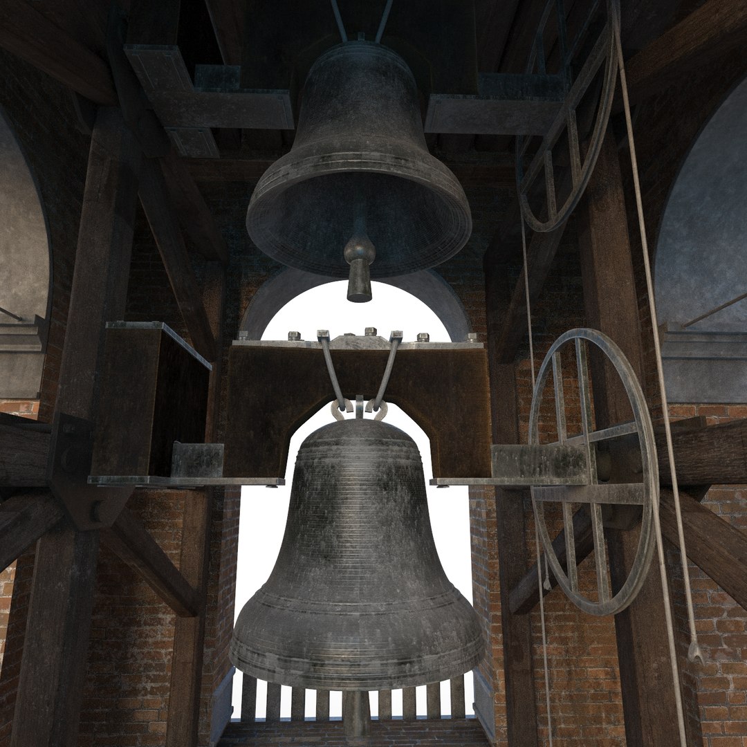 3d Bell Tower Model