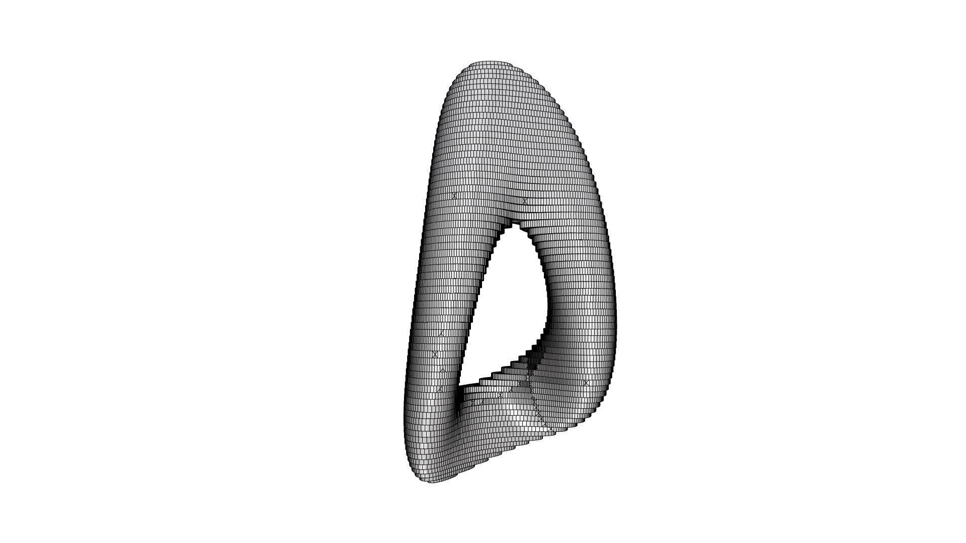 3D Model Sci-Fi Contour Form 05 - TurboSquid 2189165