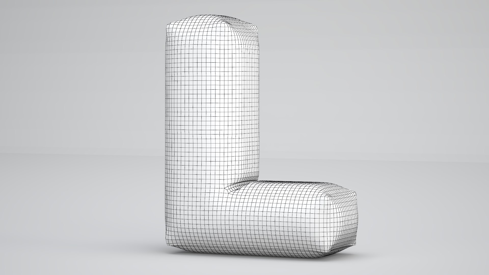 L Balloon 3D Model - TurboSquid 2413036