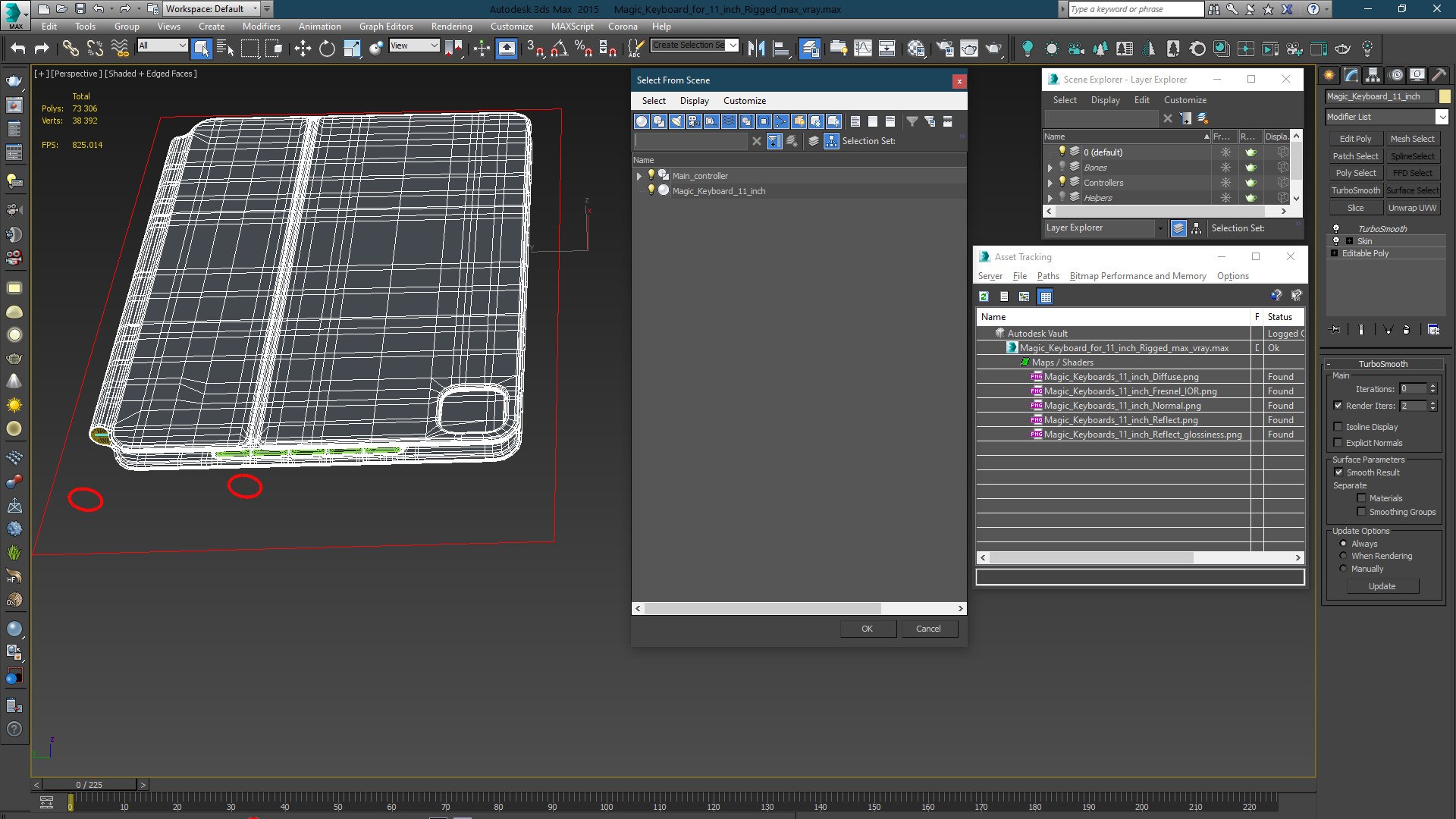 Magic Keyboard 11 Inch 3D Model - TurboSquid 1561787