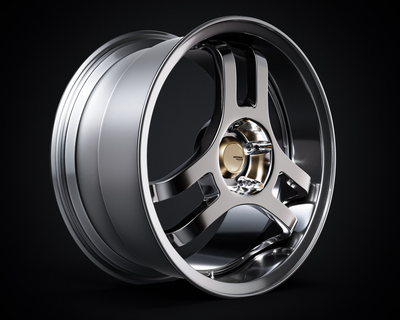 Super Advan Racing V2 3D Model - TurboSquid 2226025