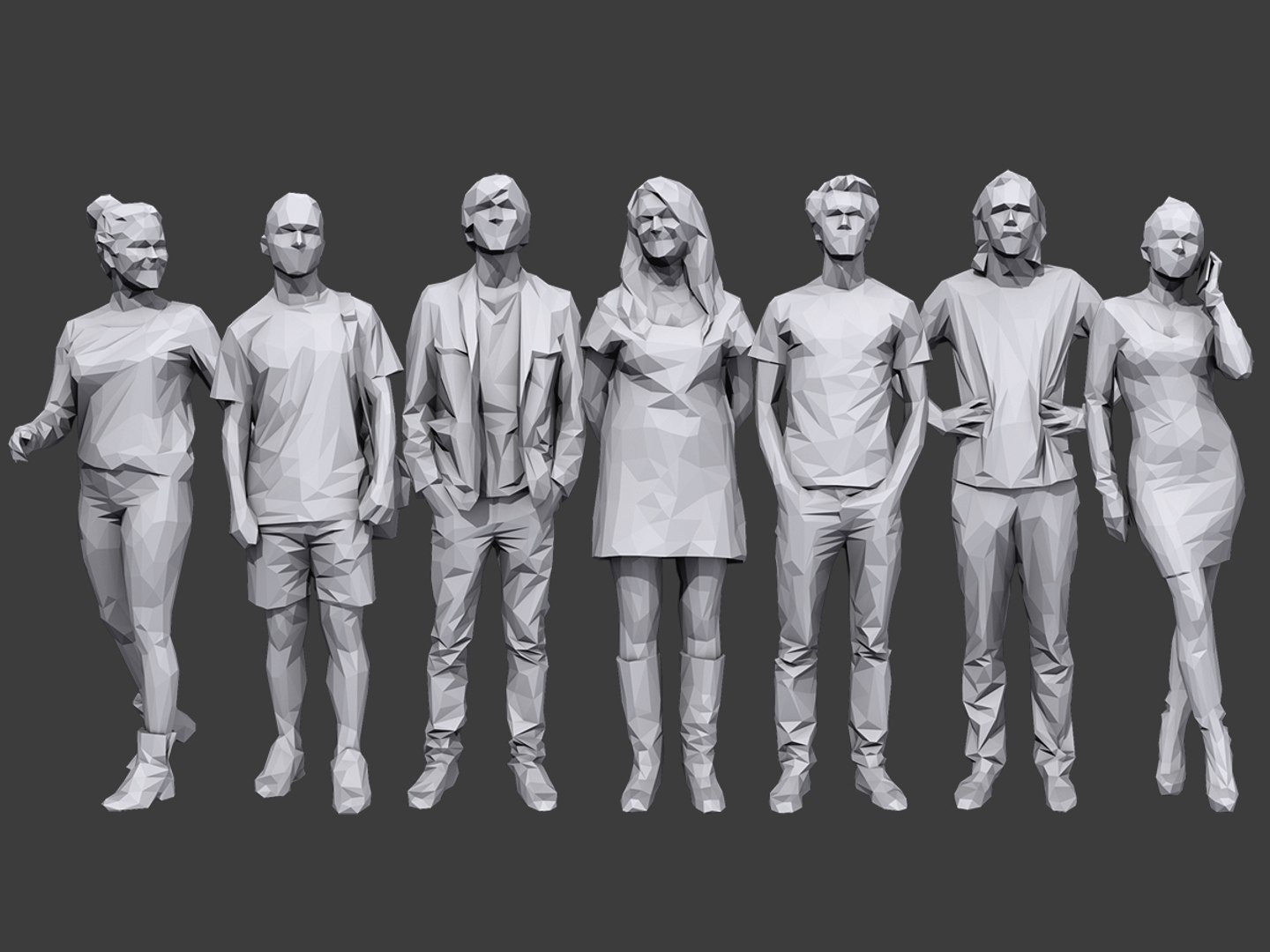 Casual Characters Human 3D - TurboSquid 1440692