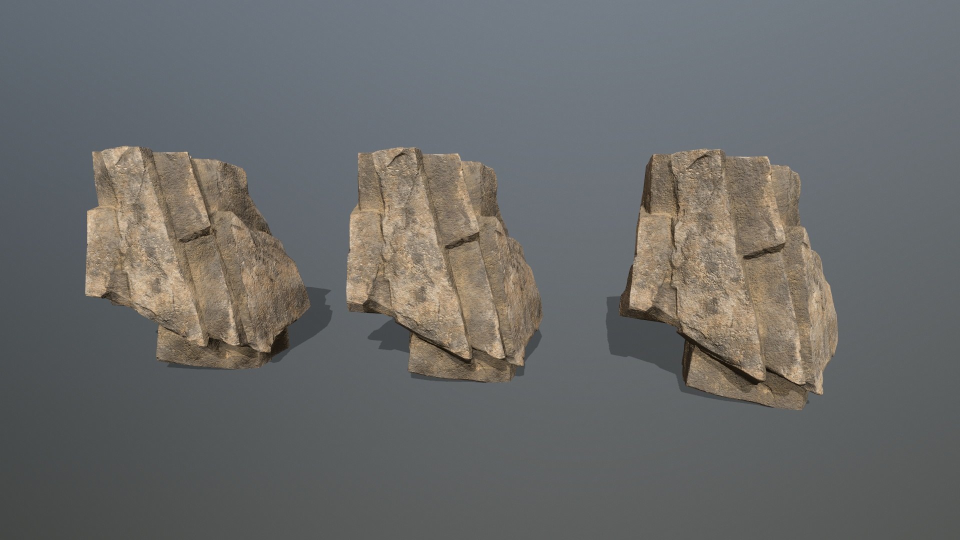 Desert Rocks 3D Model - TurboSquid 2135119