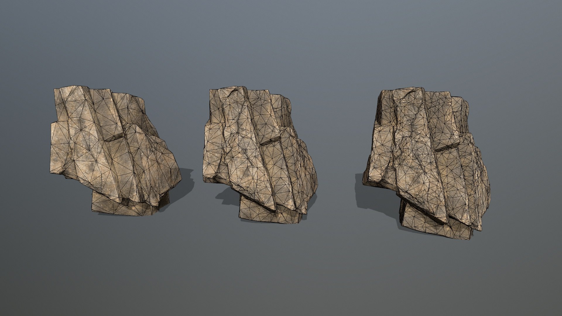 Desert Rocks 3D Model - TurboSquid 2135119