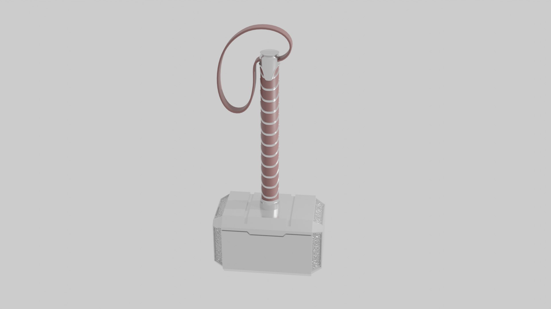 3D Thor Hammer Model - TurboSquid 2204021