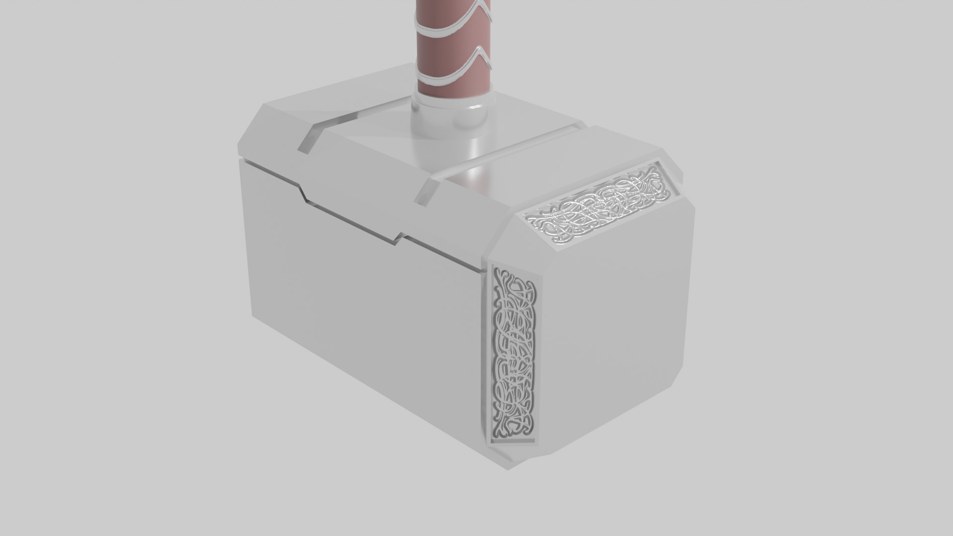 3D Thor Hammer Model - TurboSquid 2204021