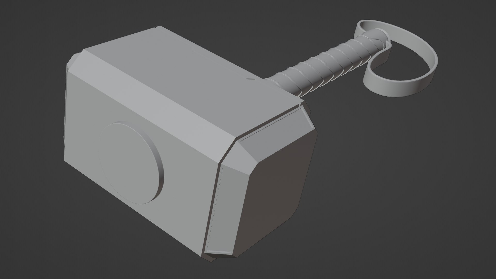 3D Thor Hammer Model - TurboSquid 2204021