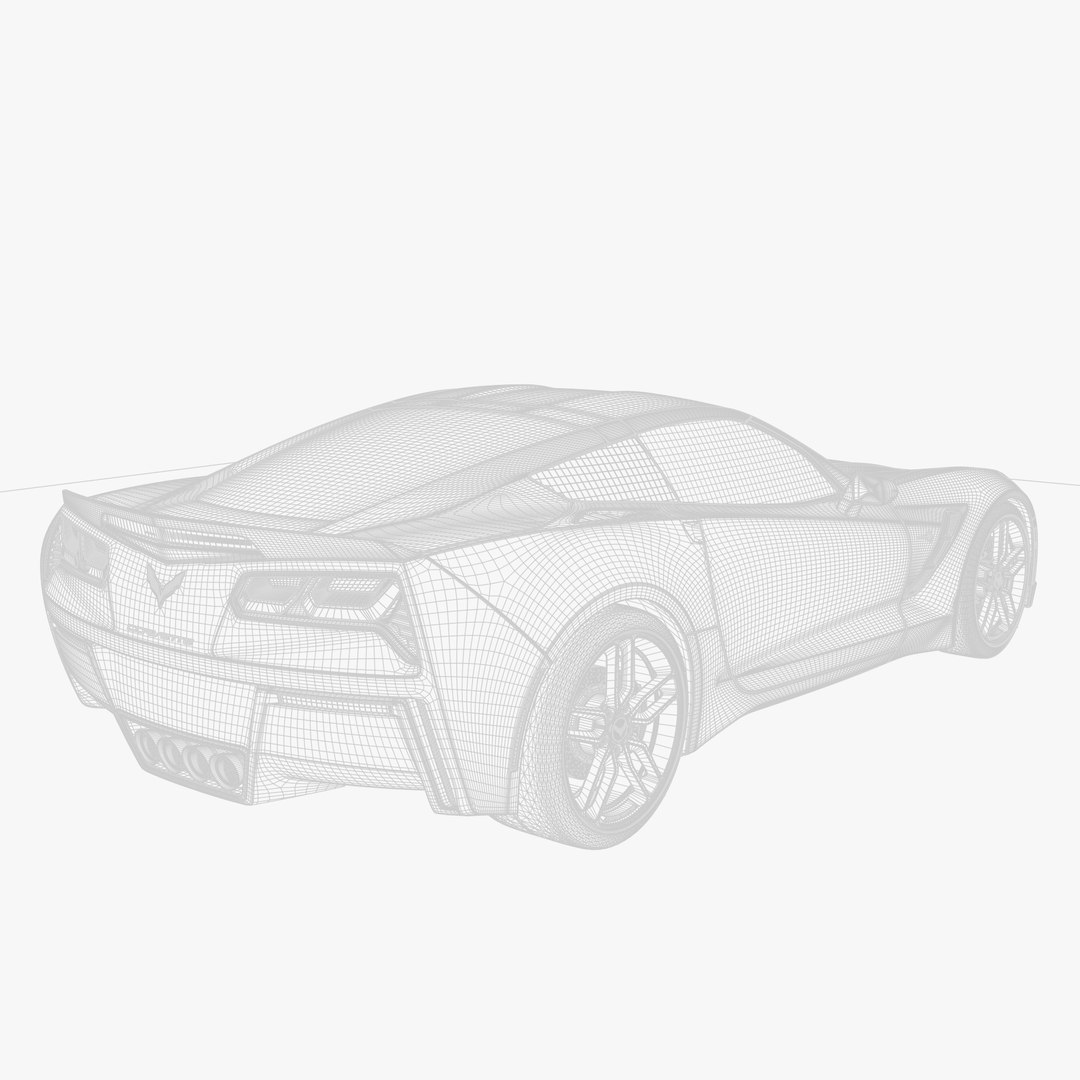 3D Corvette C7 Race - TurboSquid 2188815