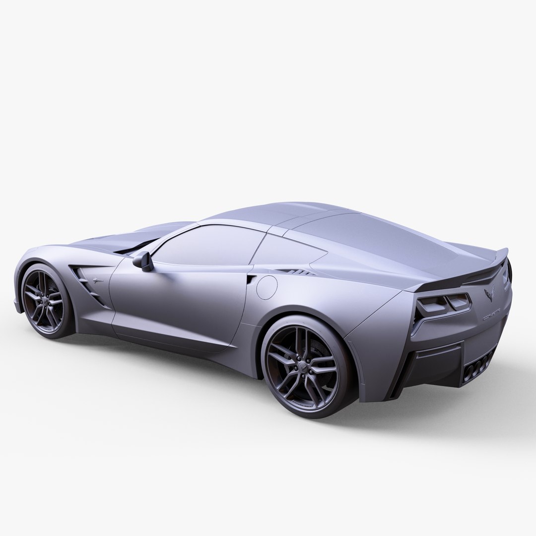 3D Corvette C7 Race - TurboSquid 2188815