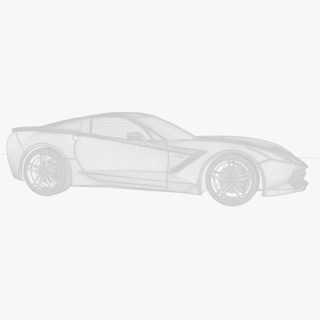 3D Corvette C7 Race - TurboSquid 2188815
