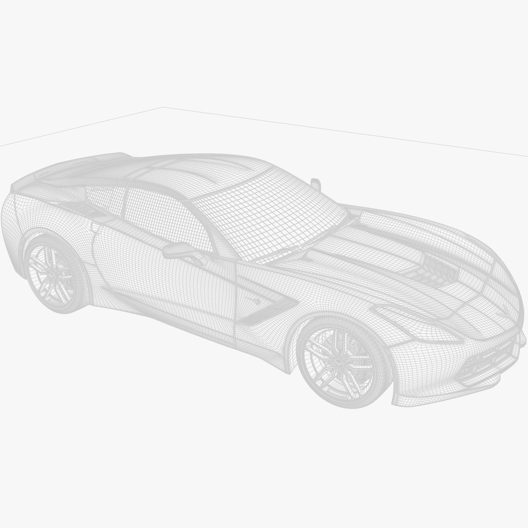 3D Corvette C7 Race - TurboSquid 2188815