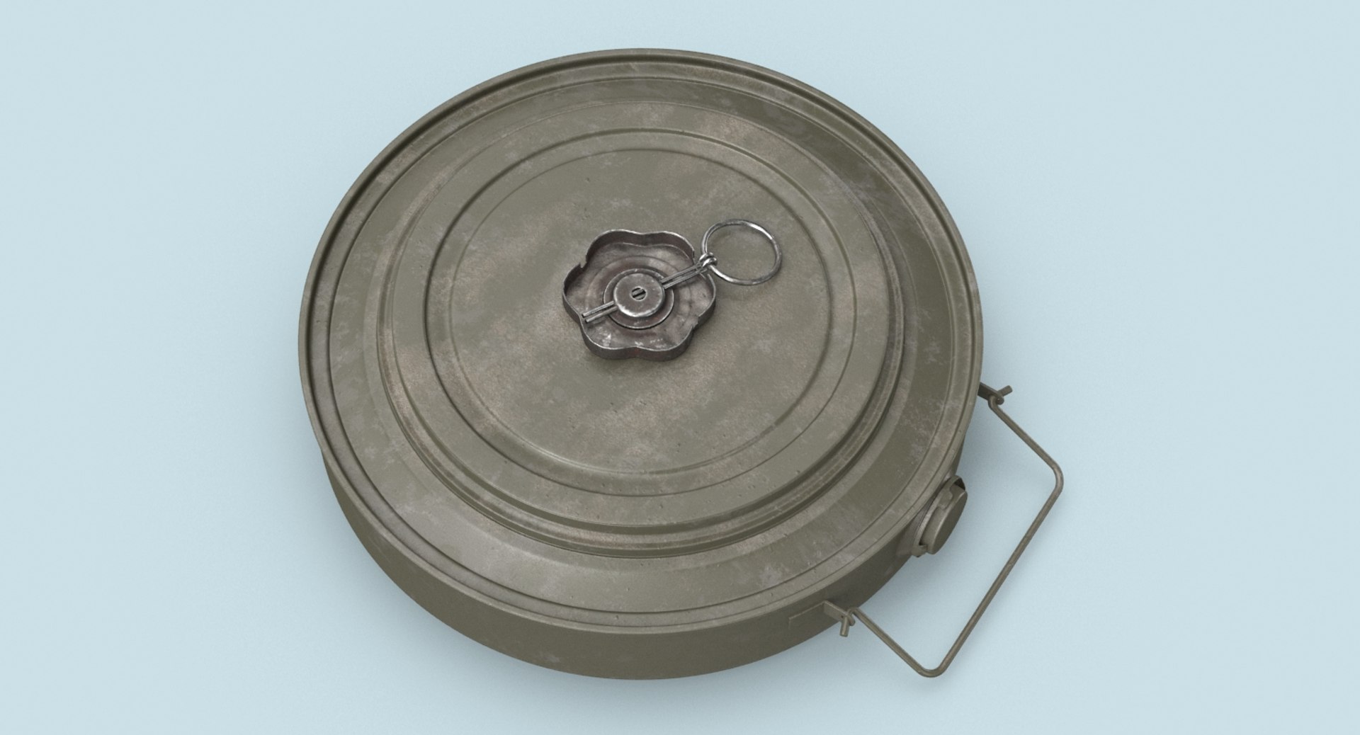 3D anti-tank-mine model - TurboSquid 1164420