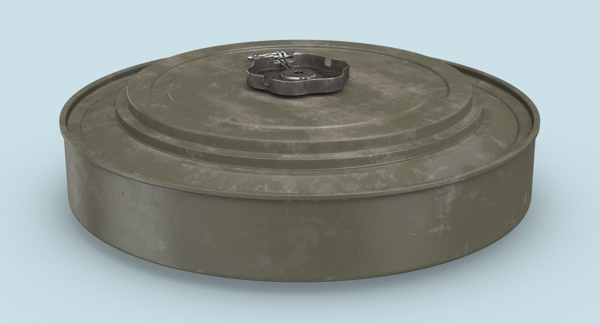 3D anti-tank-mine model - TurboSquid 1164420
