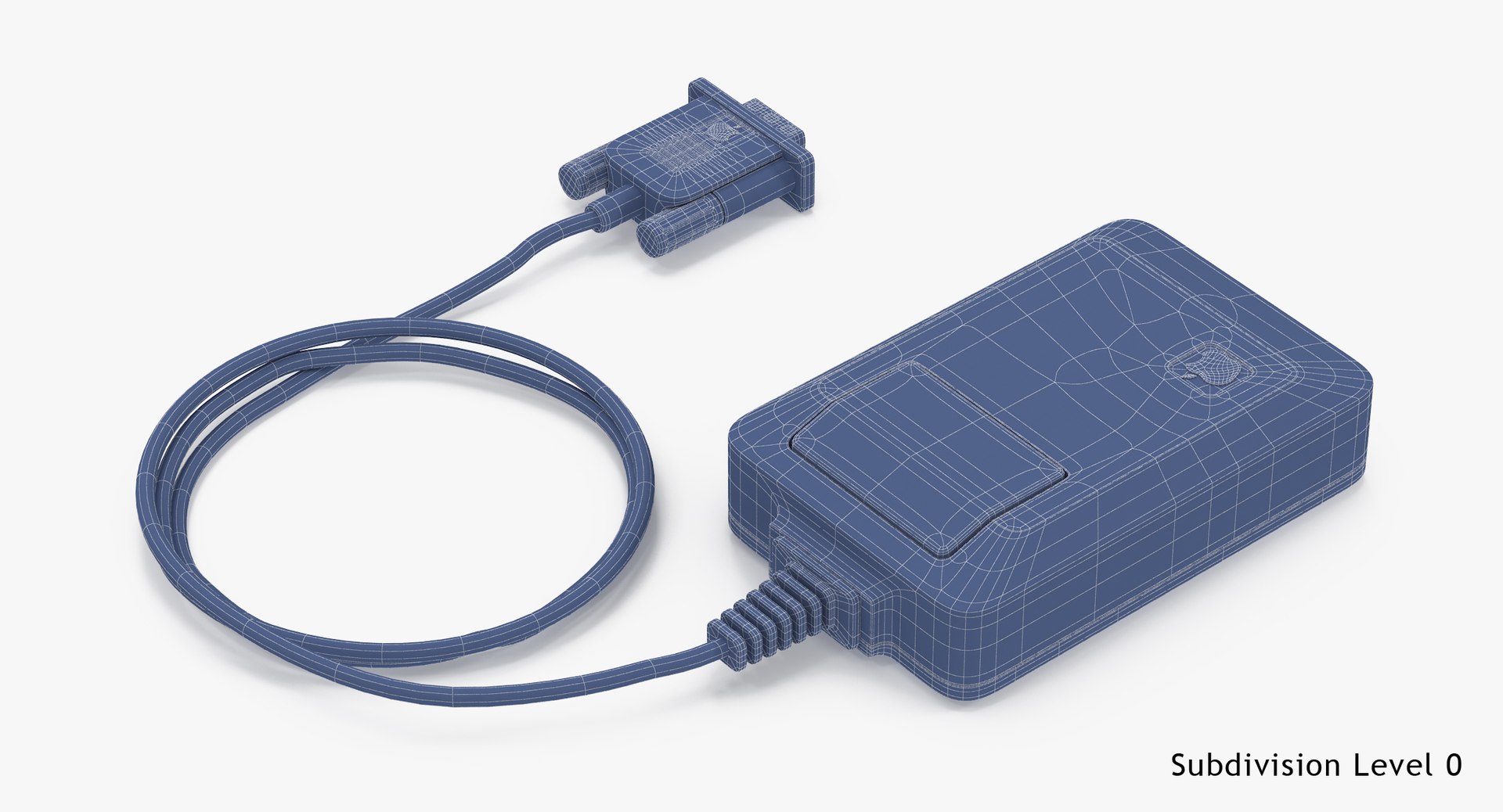 Apple Mouse Iic 3d Model