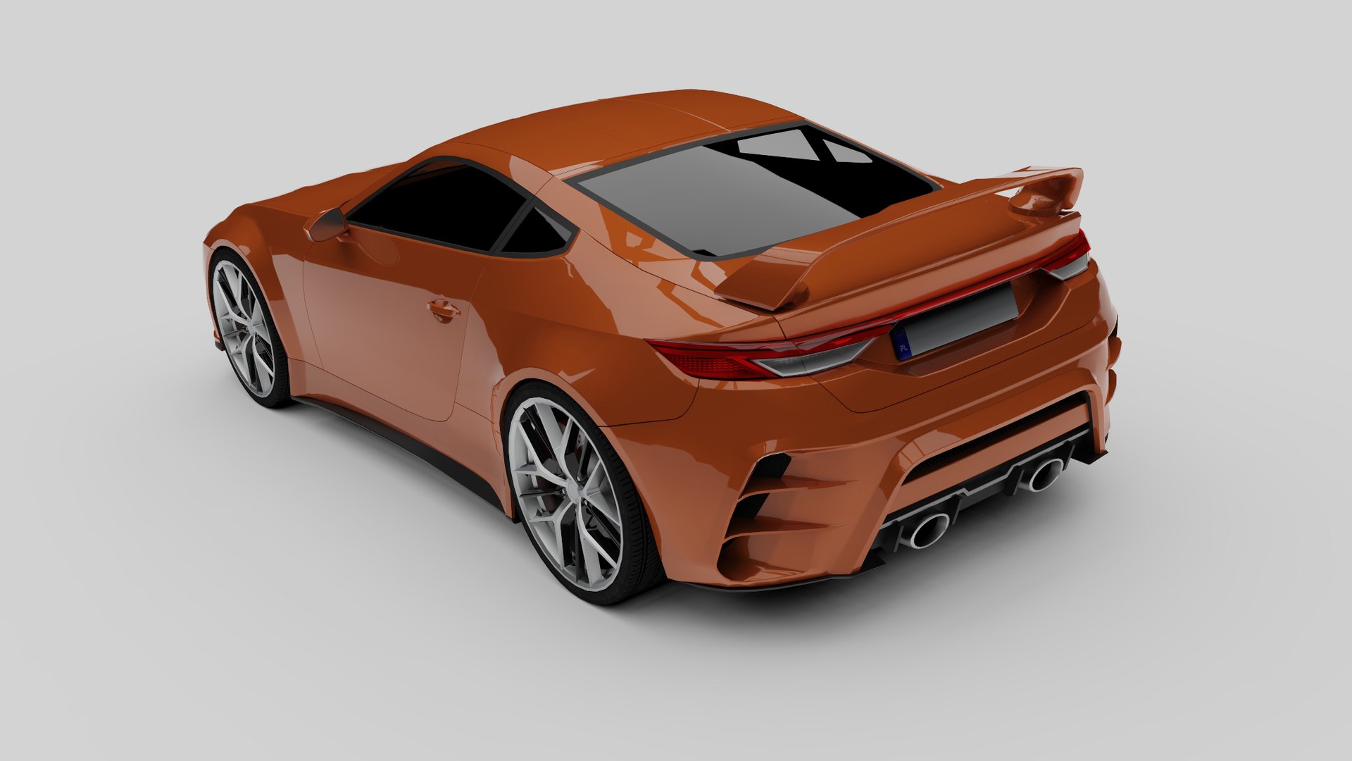 3D Unity 3D Generic Sports Cars Set 02 model - TurboSquid 1793638