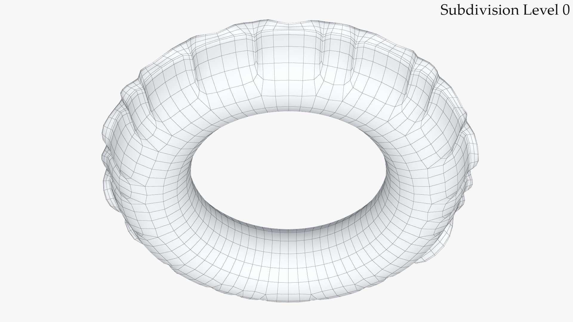 Pool Swimming Ring Pink Model - TurboSquid 1554938