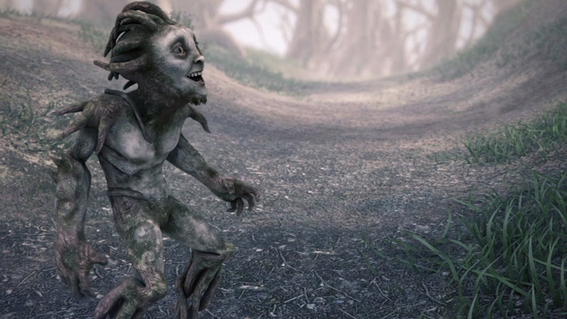 3d Model Creature Rigged Morph