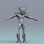 3d Model Creature Rigged Morph