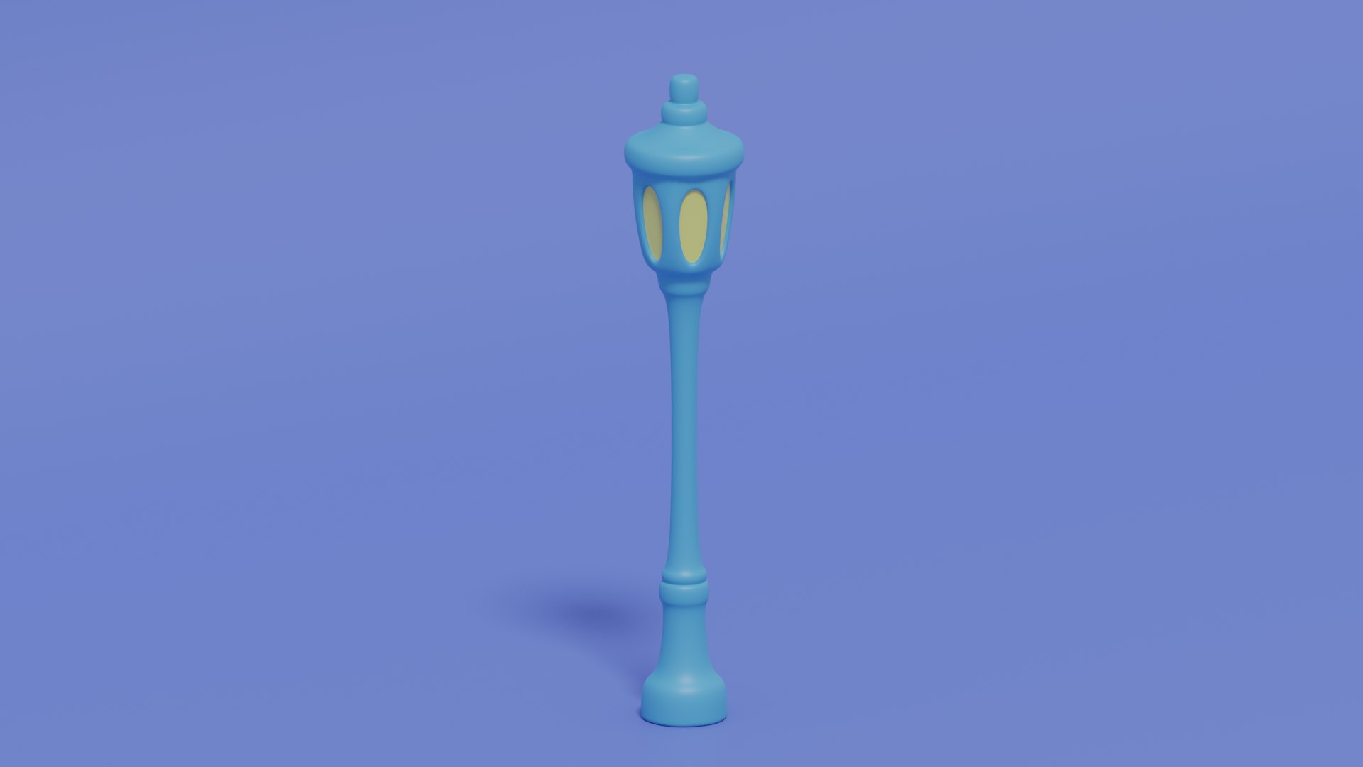 Cartoon Cute Street Light 3D - TurboSquid 1950097