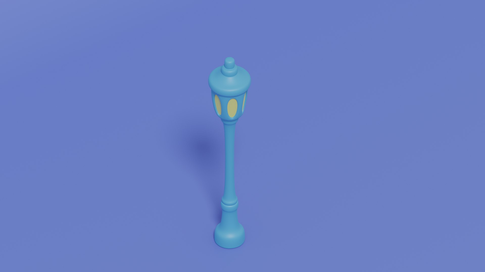 Cartoon Cute Street Light 3D - TurboSquid 1950097