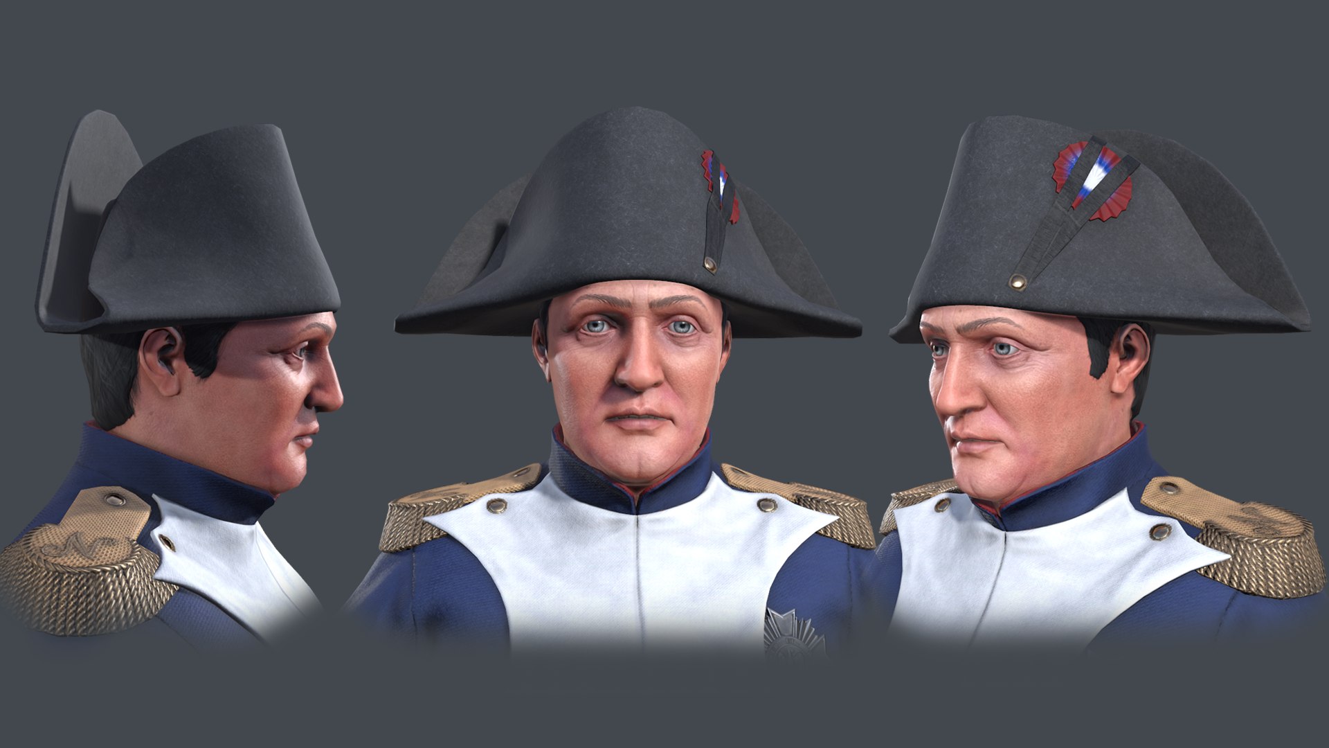 3D Model Historical Napoleon Bonaparte - TurboSquid 1184141
