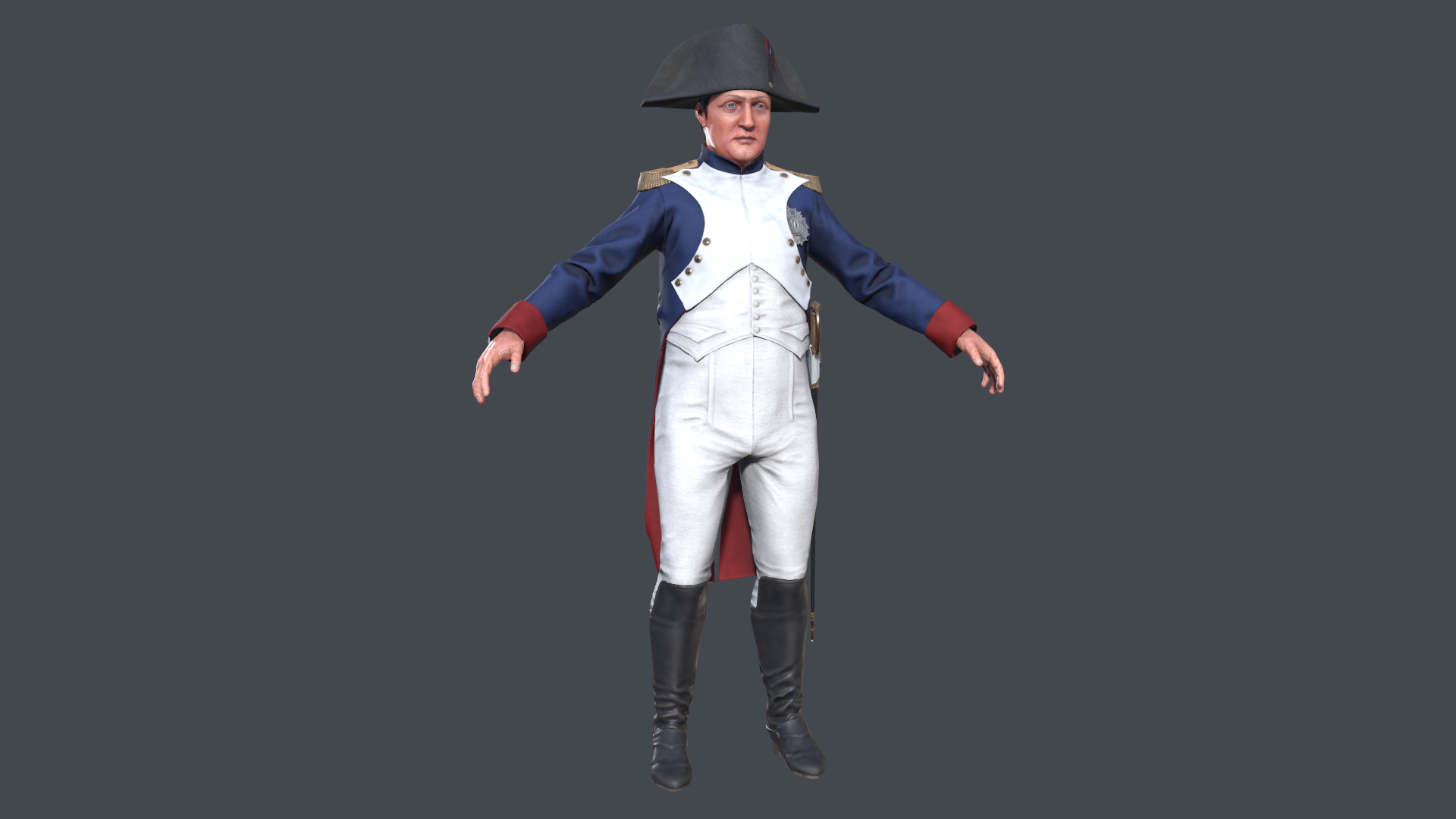 3D Model Historical Napoleon Bonaparte - TurboSquid 1184141