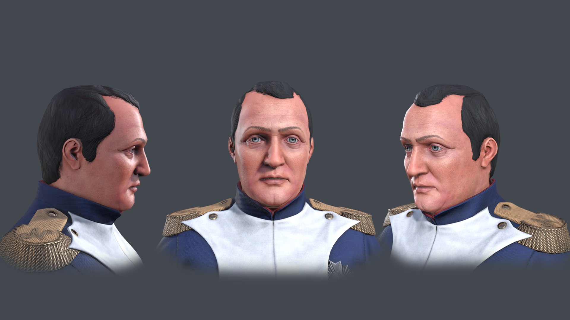 3D Model Historical Napoleon Bonaparte - TurboSquid 1184141