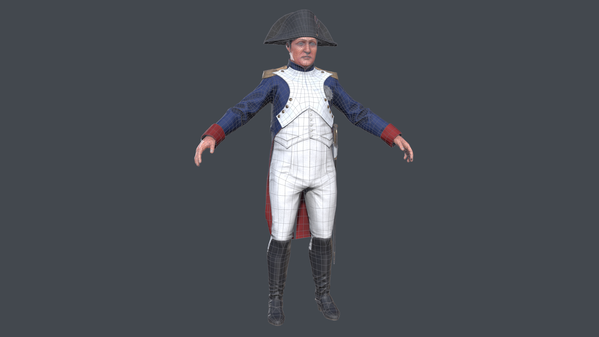 3D Model Historical Napoleon Bonaparte - TurboSquid 1184141