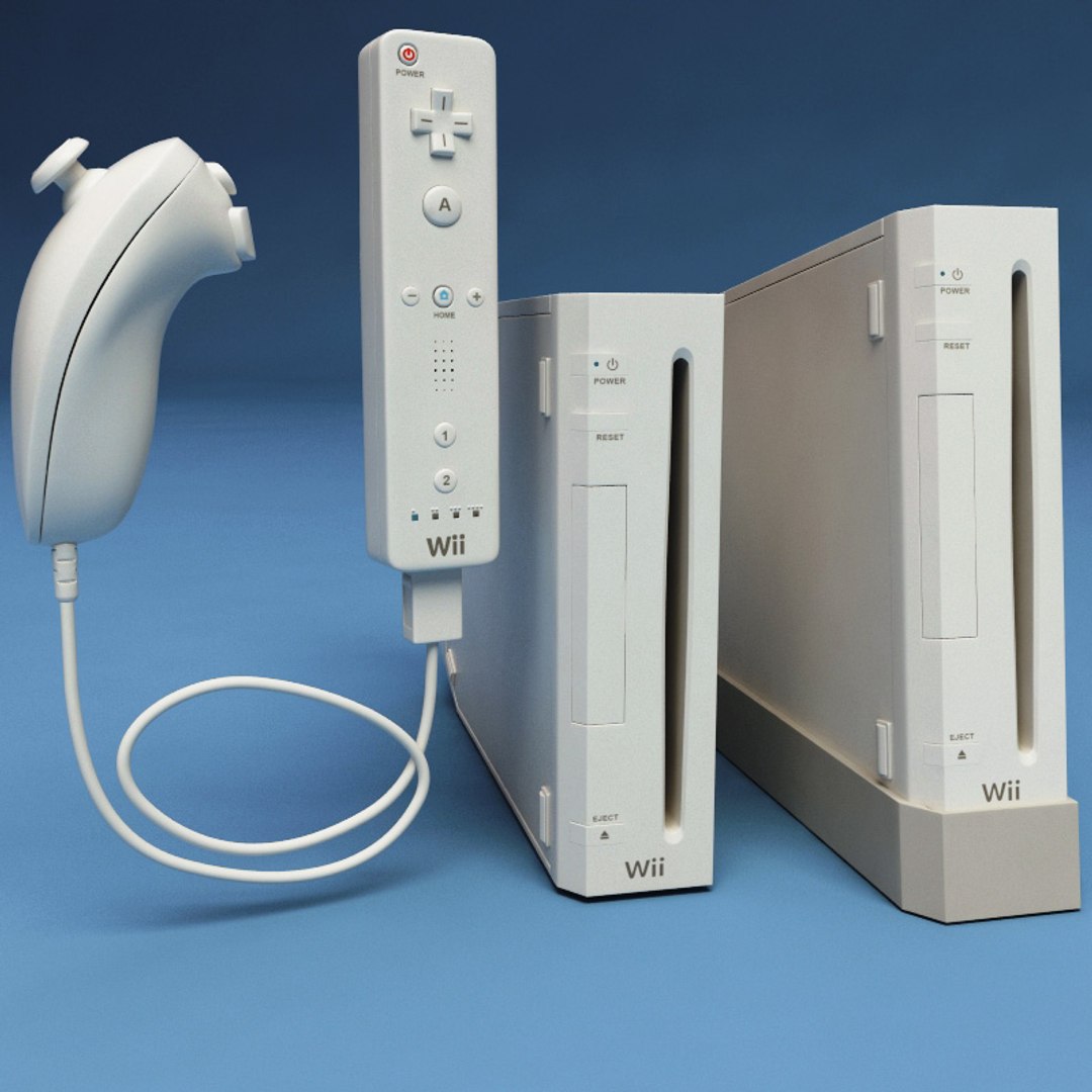 3d model nintendo wii2 2