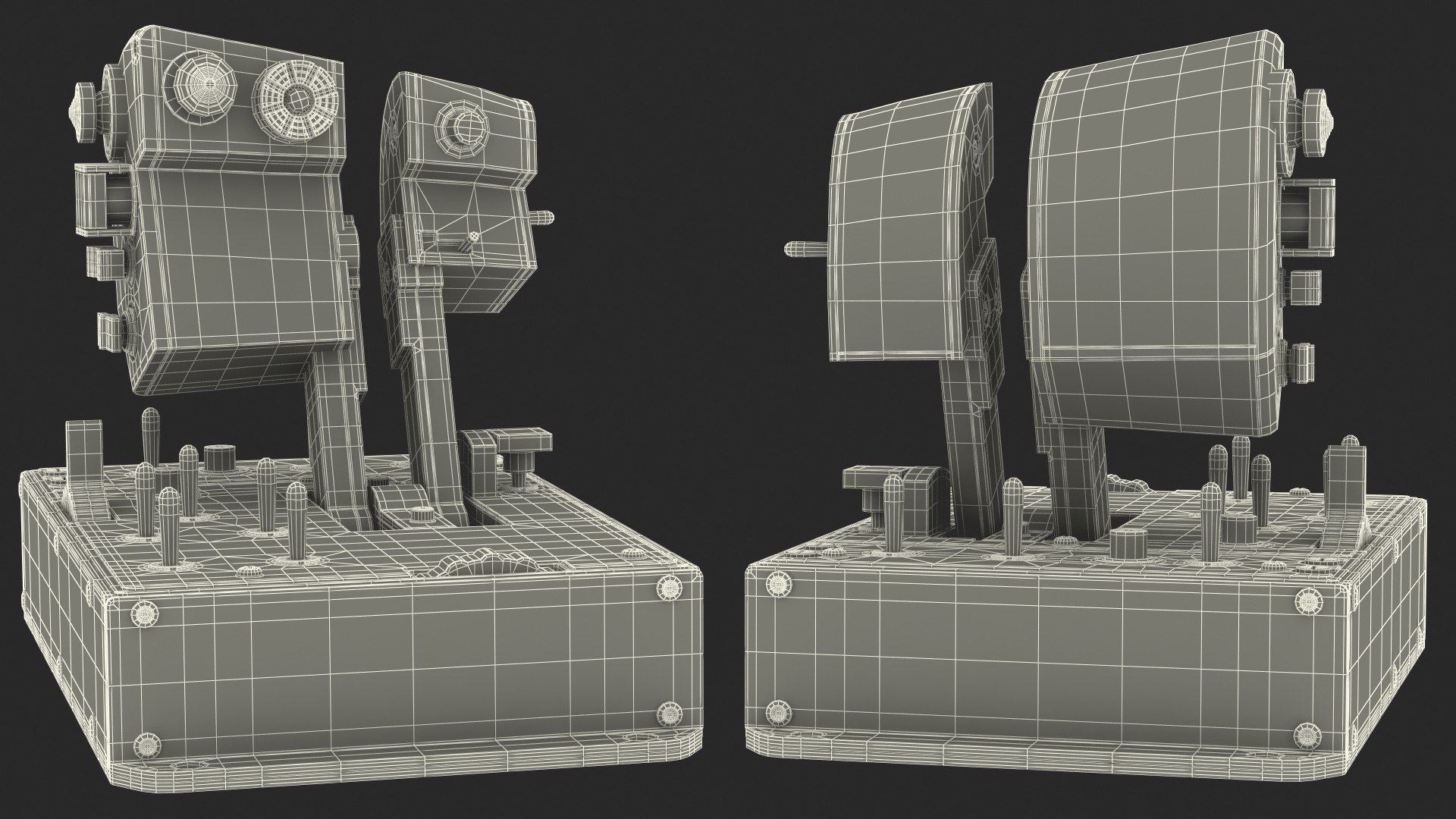 3D model Thrustmaster Hotas Warthog Dual Throttles - TurboSquid 1734867