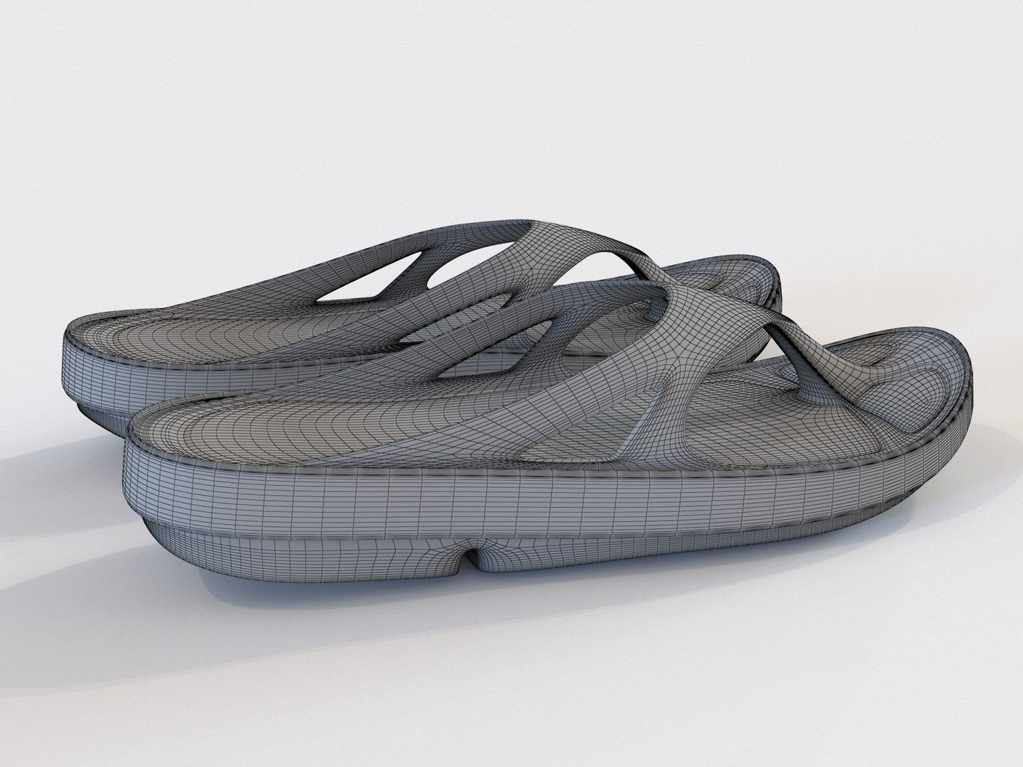 Sandals 3D Model - TurboSquid 2058267