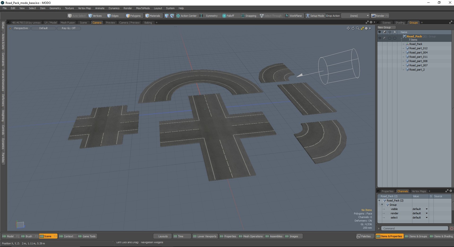 3D Model Road Pack - TurboSquid 2201885