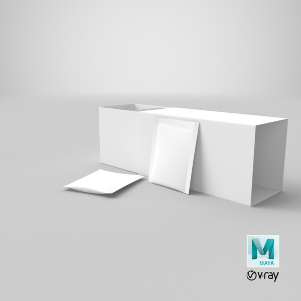 Tea packaging 3D model - TurboSquid 1360986