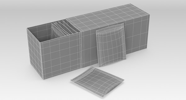 Tea packaging 3D model - TurboSquid 1360986