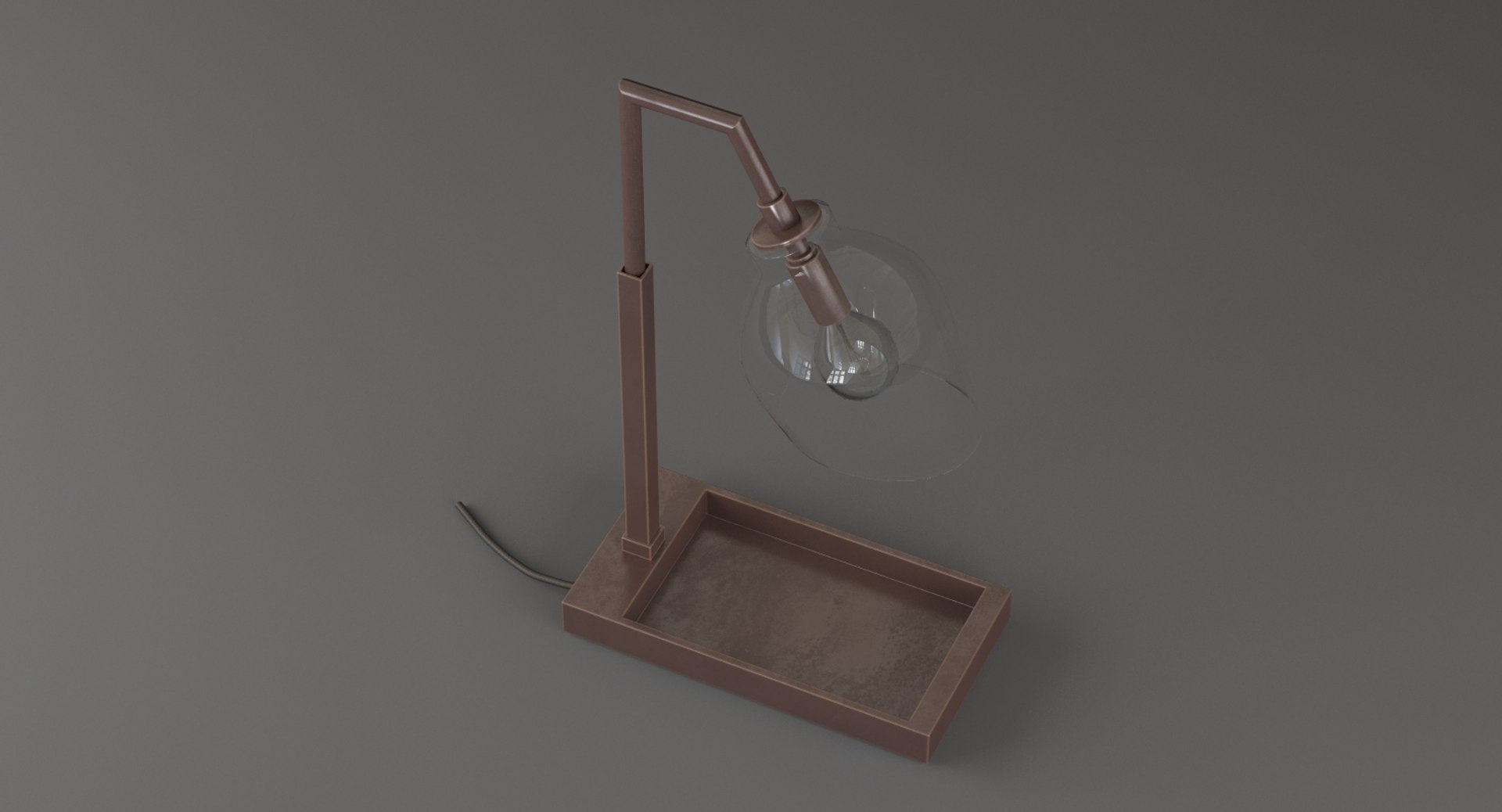 Table Lamp Light 3d Model