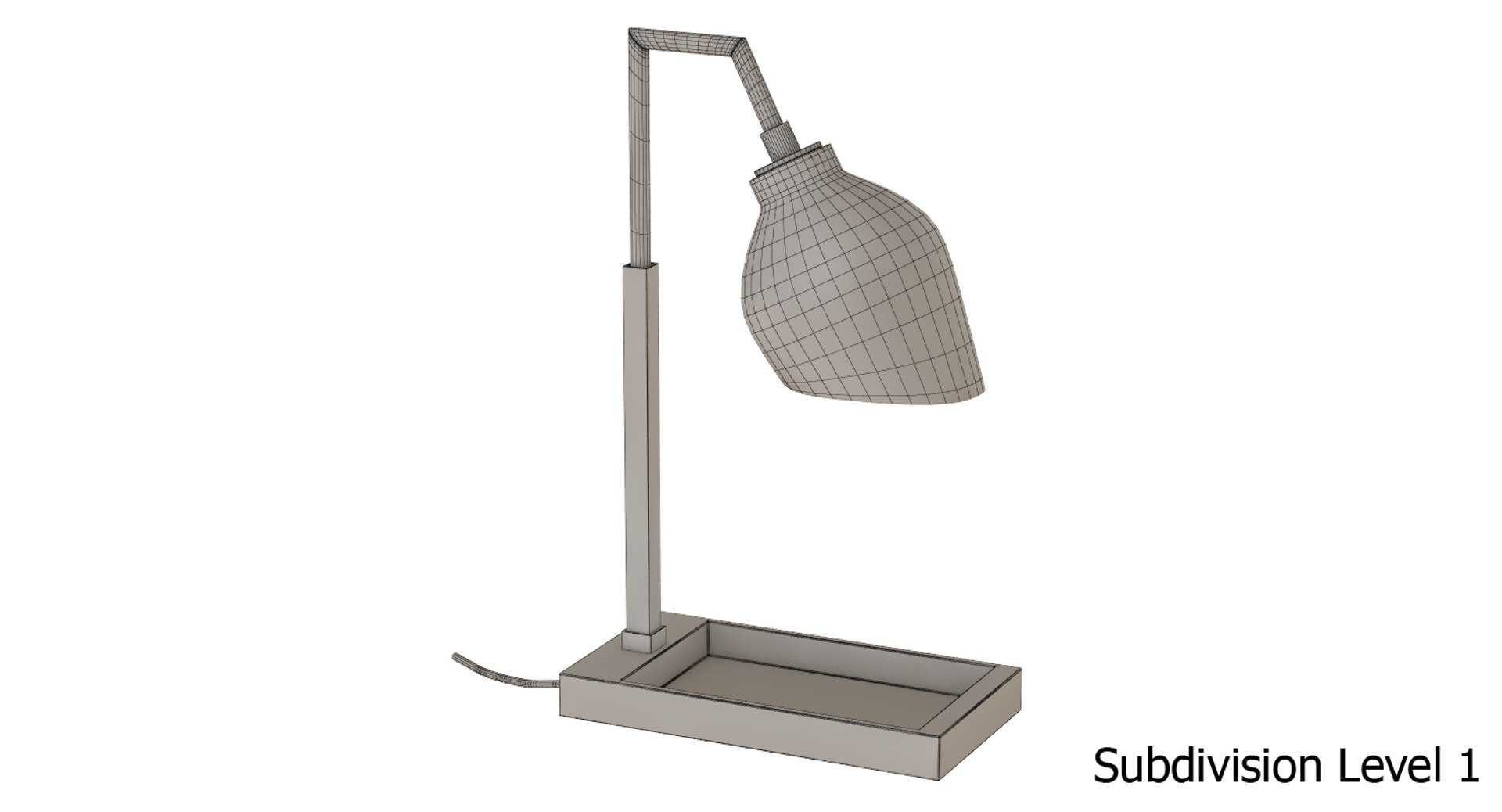 Table Lamp Light 3d Model