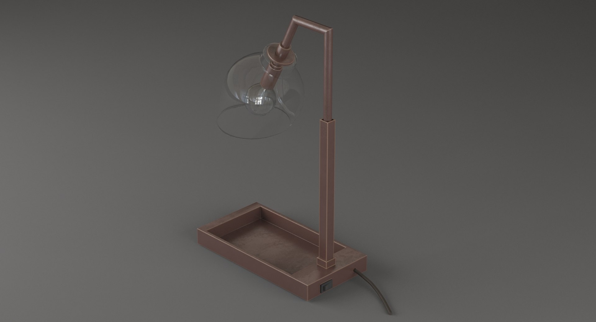 Table Lamp Light 3d Model
