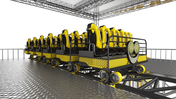Roller Coaster Platform Building 3D model - TurboSquid 1921832