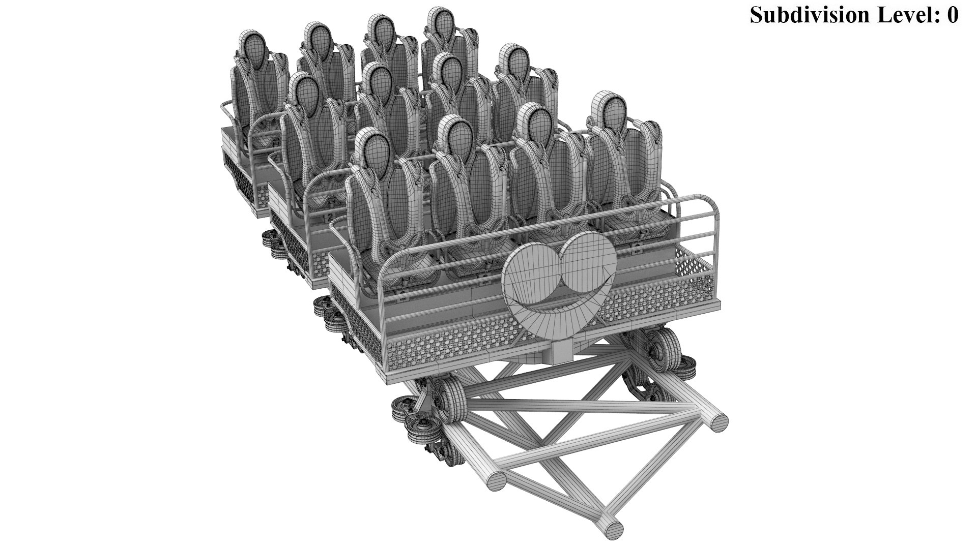 Roller Coaster Platform Building 3D Model - TurboSquid 1921832