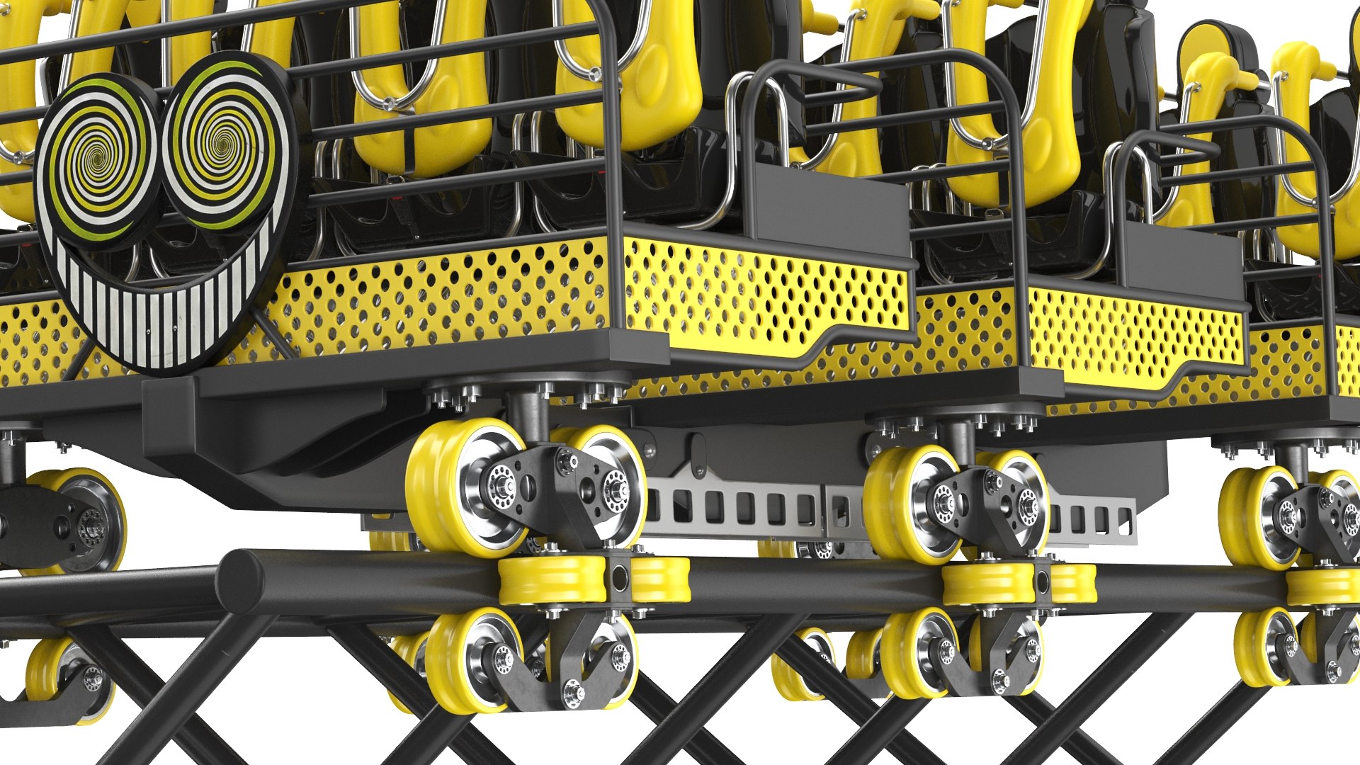 Roller Coaster Platform Building 3D Model - TurboSquid 1921832