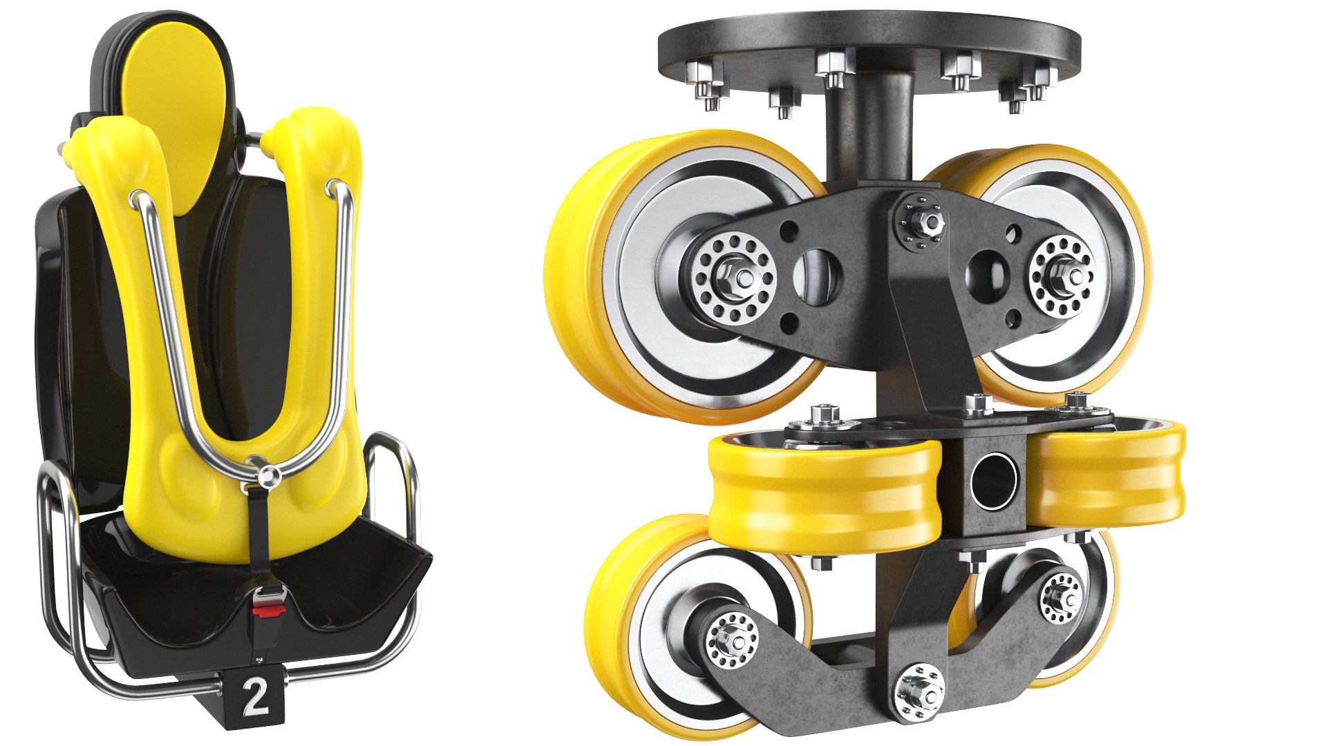 Roller Coaster Platform Building 3D Model - TurboSquid 1921832