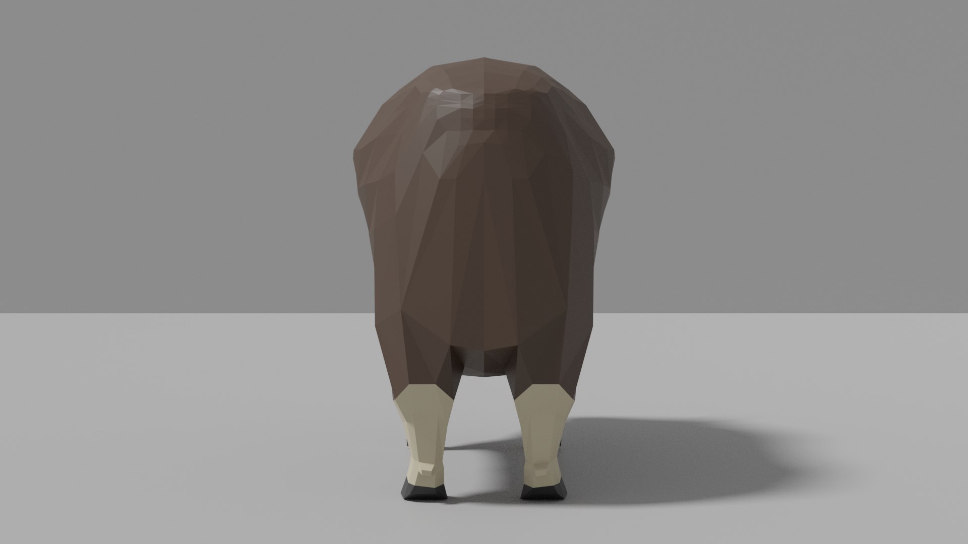 3D Musk Ox Family Model - TurboSquid 1634873